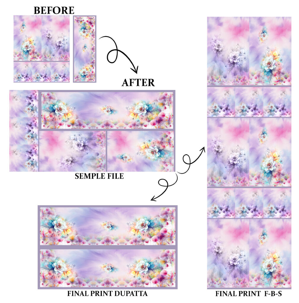 Create Suit, Dupatta, Sample & finel file › Krisha Digital